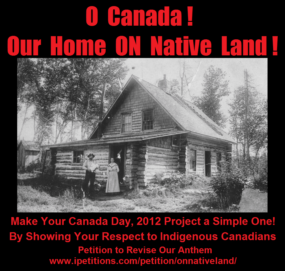 Oh Canada! Our Home On Native Land!: O Canada! Our Home ON Native Land!