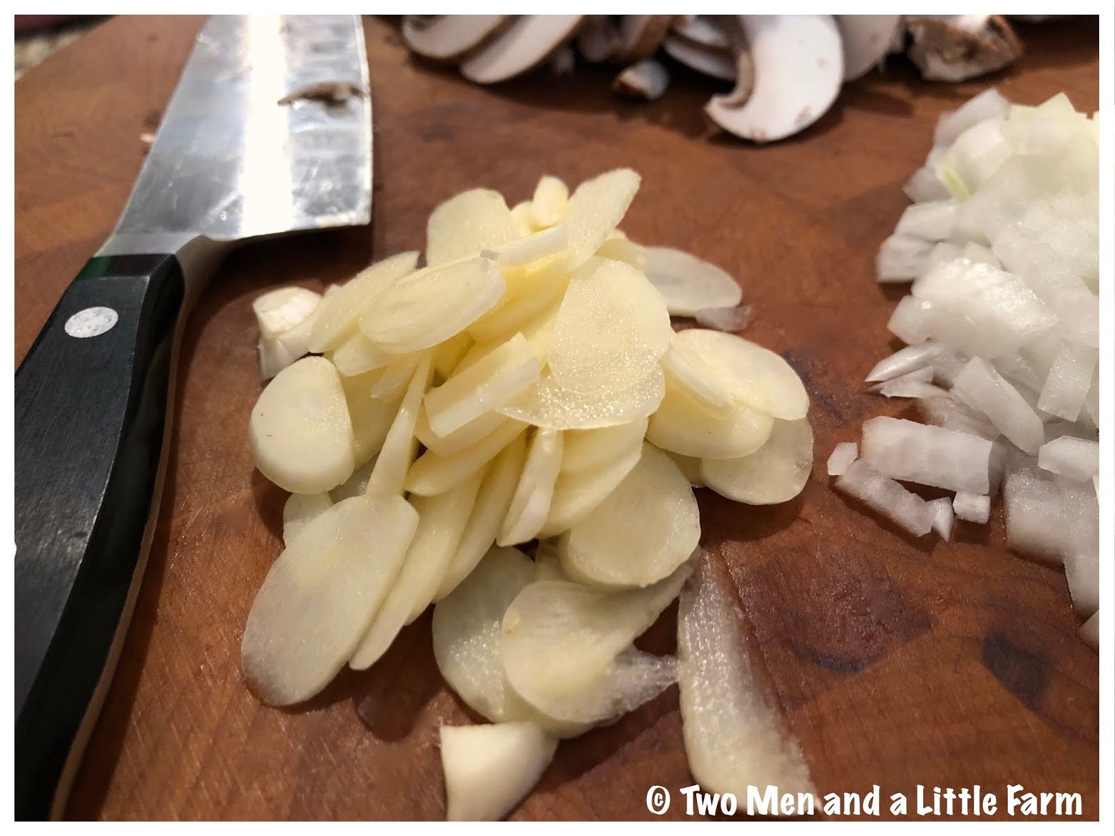 HOw To JUST COULDN'T WAIT TO CHECK THE GARLIC