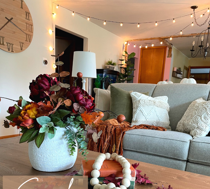 Simple & Minimal Fall Home Tour | The Stonybrook House