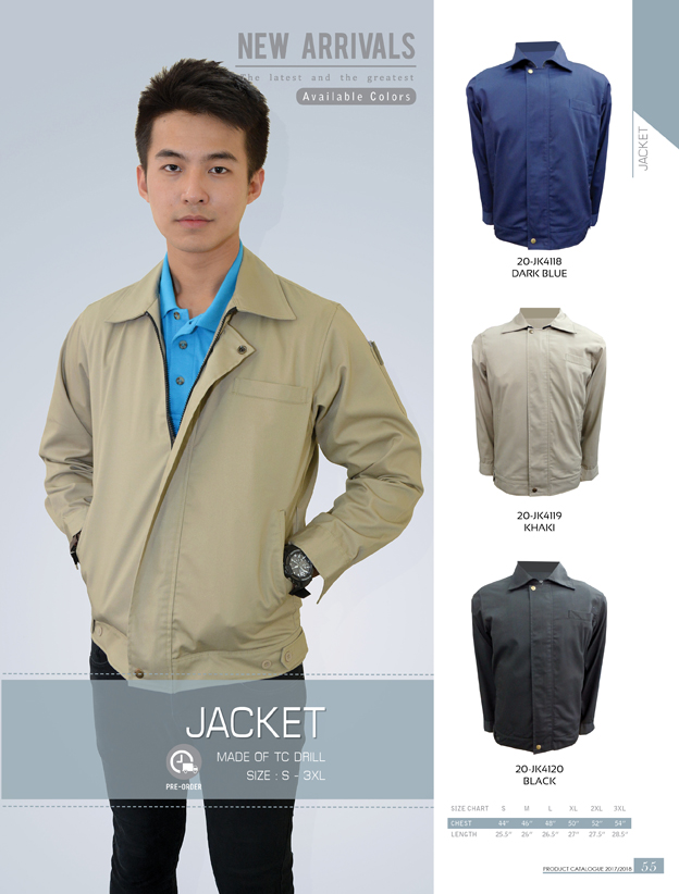 Cotton World: JACKET , OVERALL & VEST