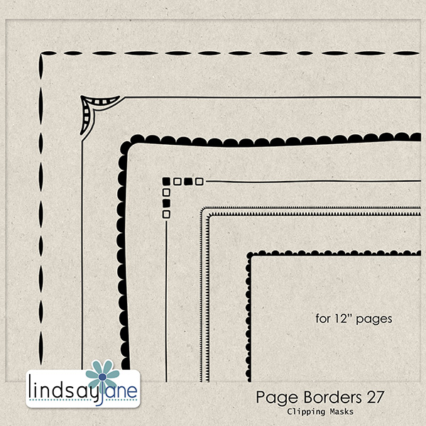 Lindsay Jane Designs: New Page Borders and a New Store