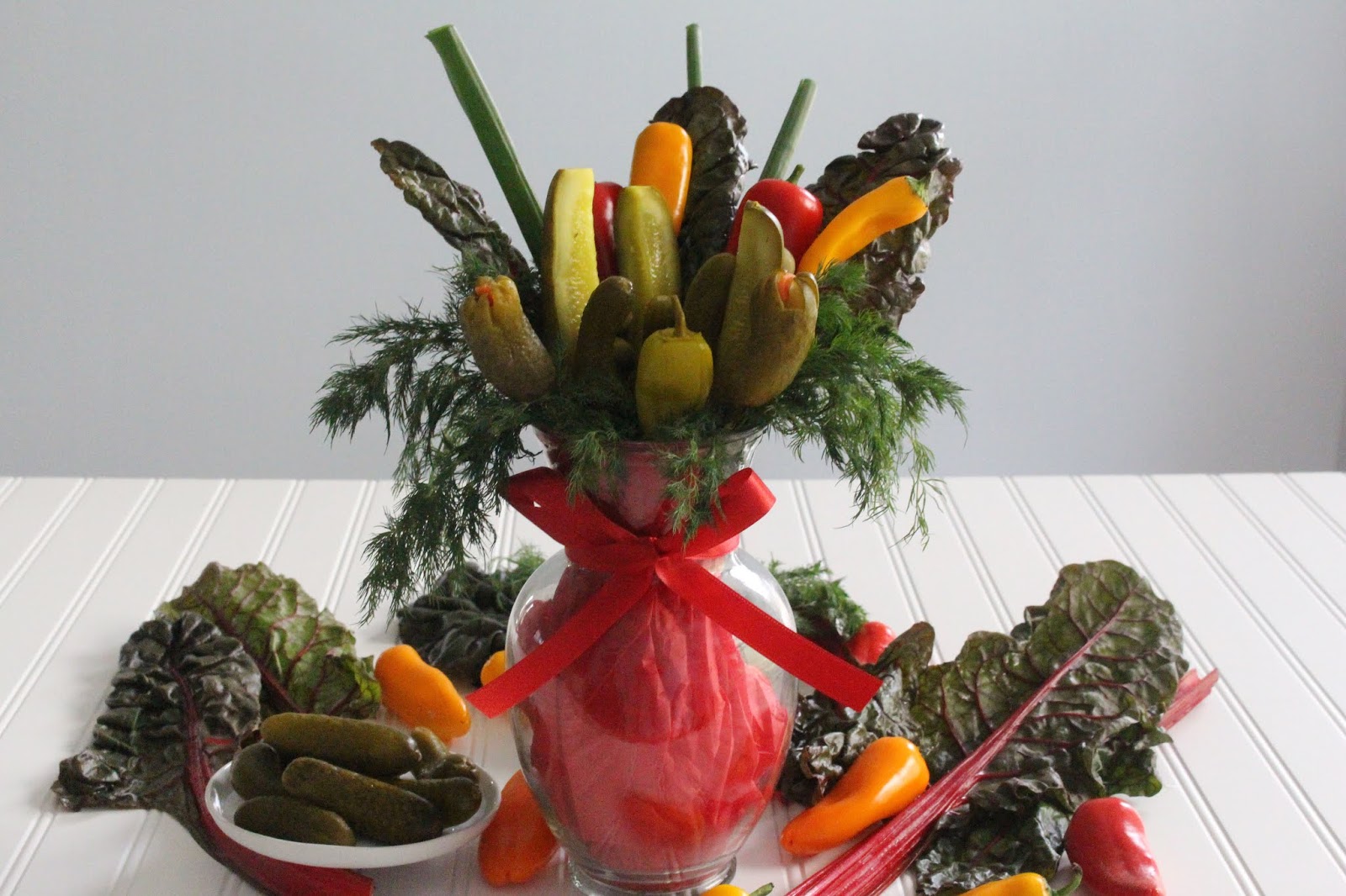 Kylee's Kitchen: Make your Valentine a Pickle Bouquet