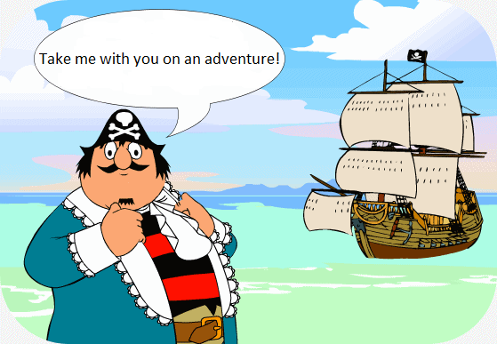 Captain Horatio Pugwash, awaiting your orders….
