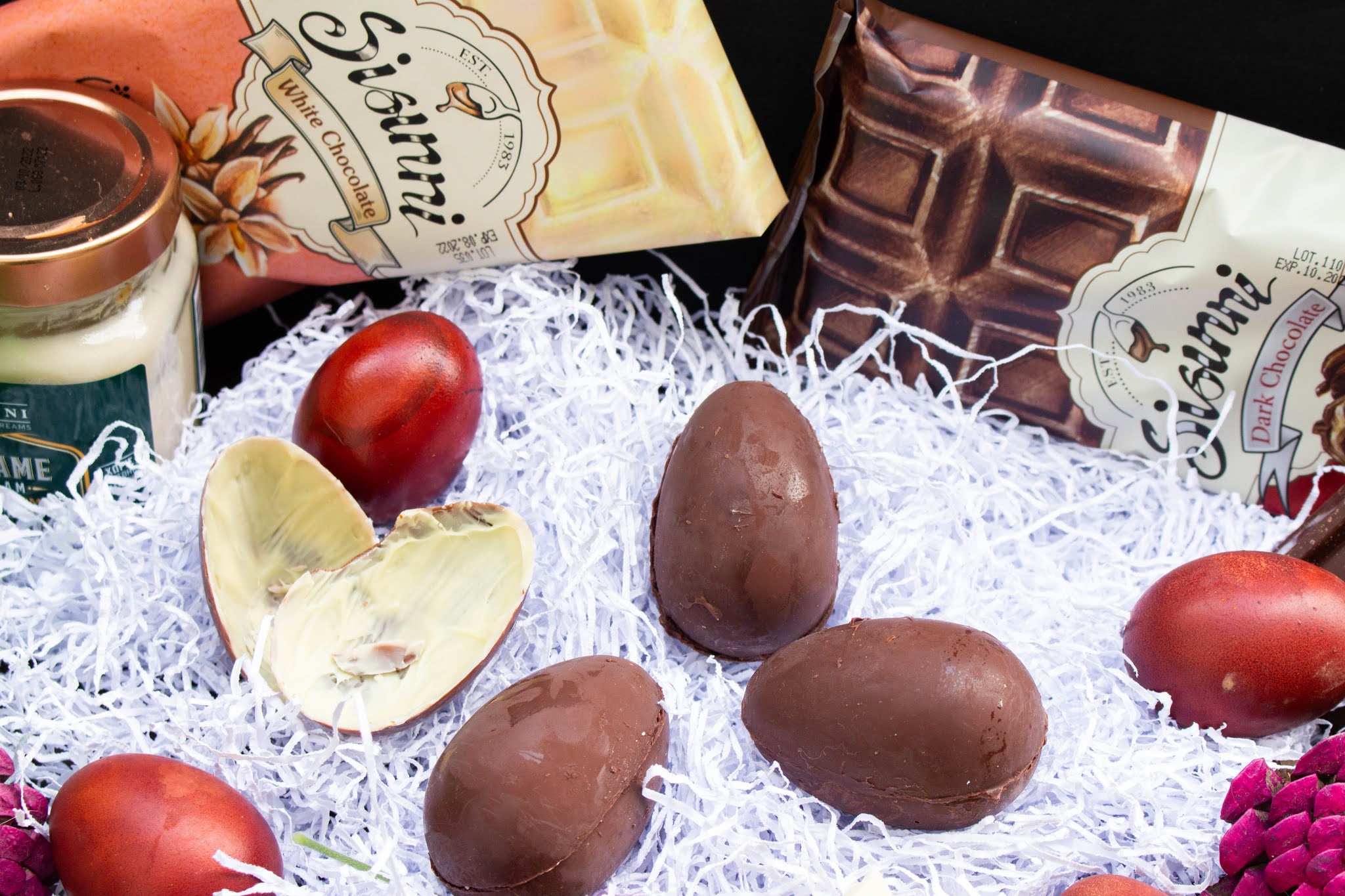 DIY ΣΟΚΟΛΑΤΕΝΙΑ ΠΑΣΧΑΛΙΝΑ ΑΥΓΑ ΜΕ ΓΕΜΙΣΗ | EASTER CHOCOLATE EGGS ...