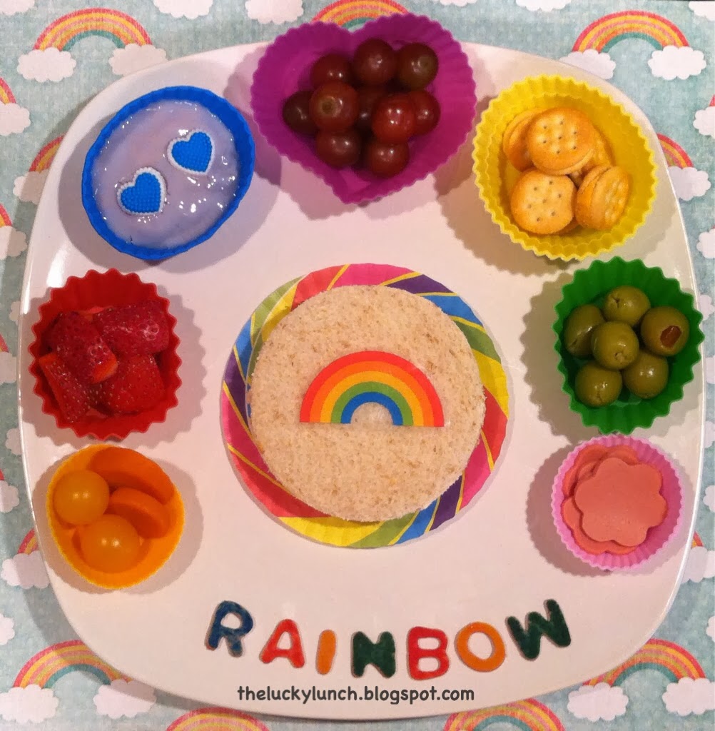 The Lucky Lunchbox: Rainbow lunch