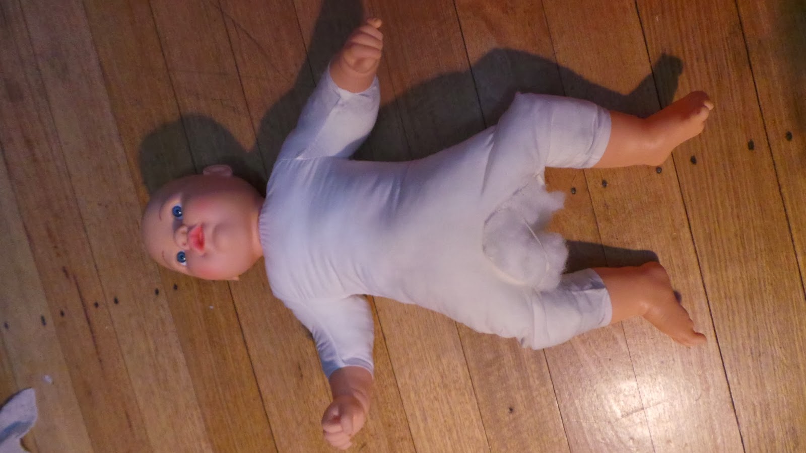 Ramblings: How I made a babywearing demo doll