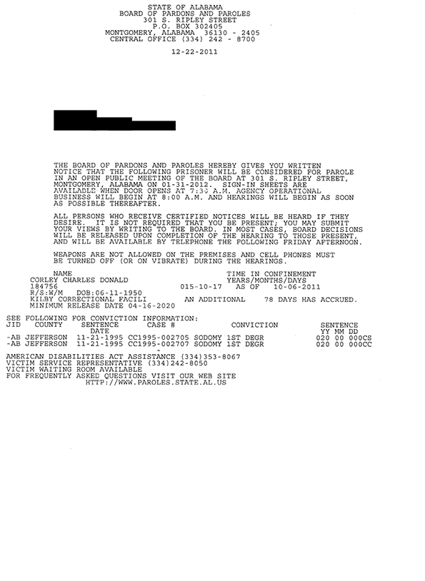 How To Write A Parole Letter ~ Thankyou Letter