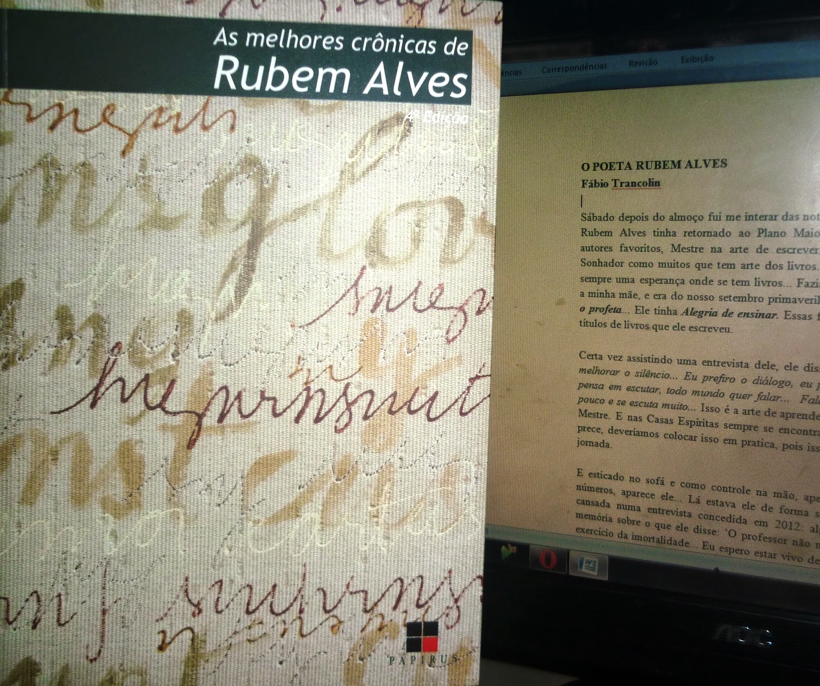 Fábio Trancolin - Contando Histórias: O Poeta Rubem Alves