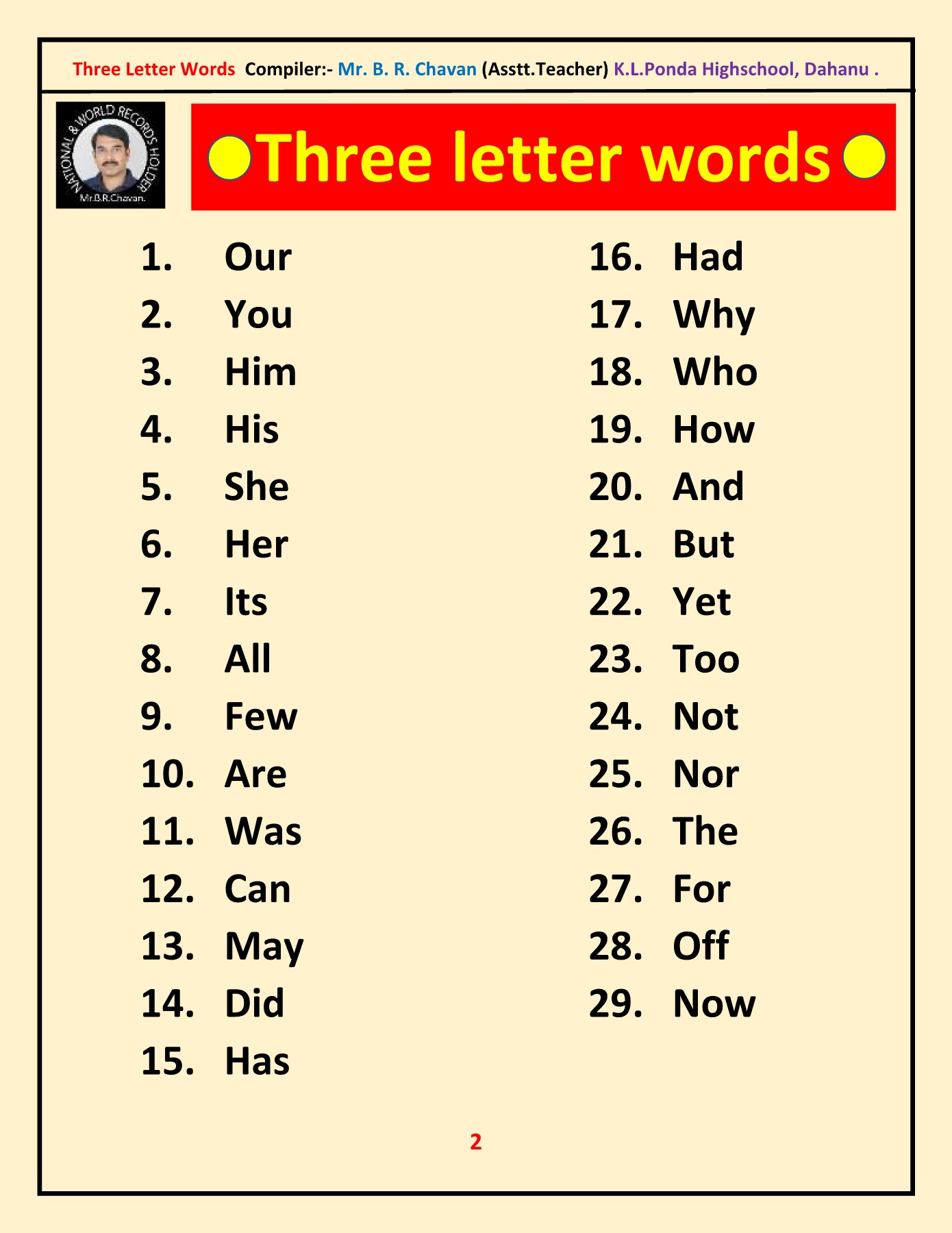 Cool 3 Letter Words Thankyou Letter cool-3-letter-words-thankyou-letter