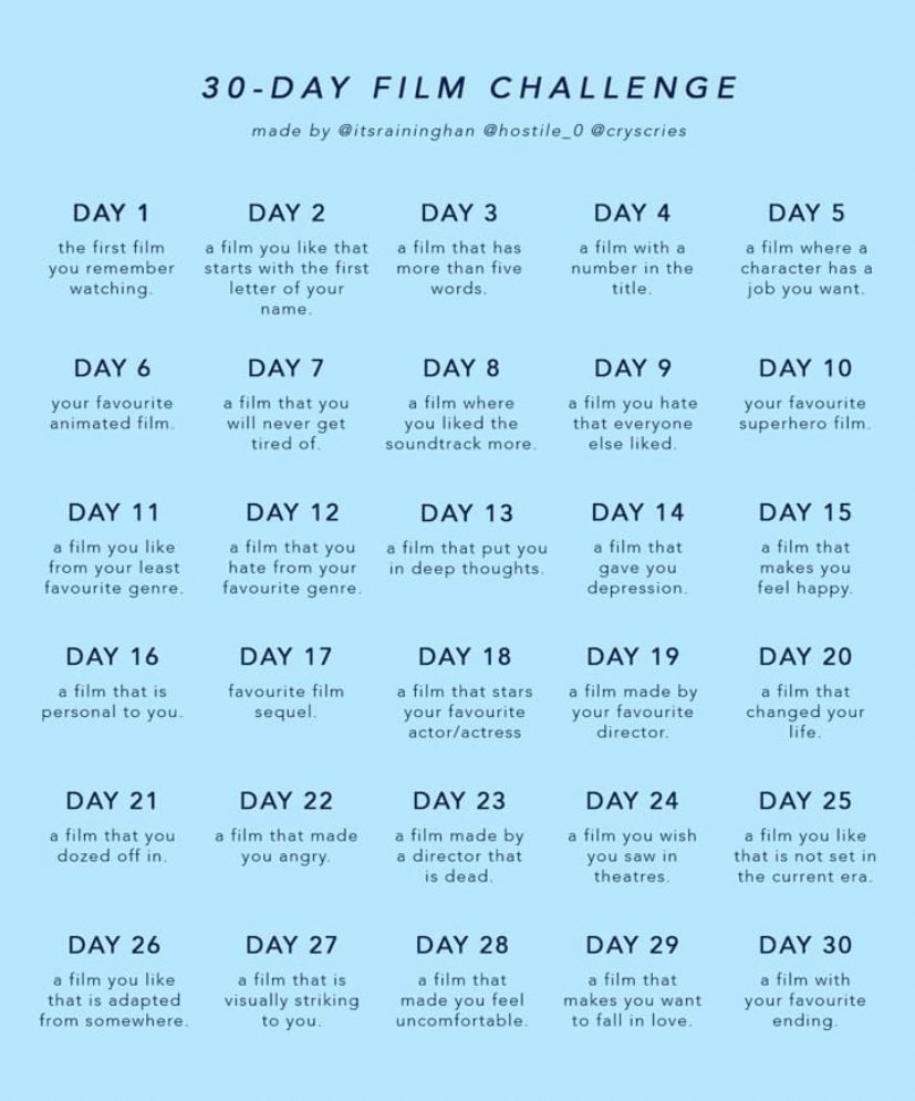 The Glass Walking-Stick: 30-Day Film Challenge Week 1