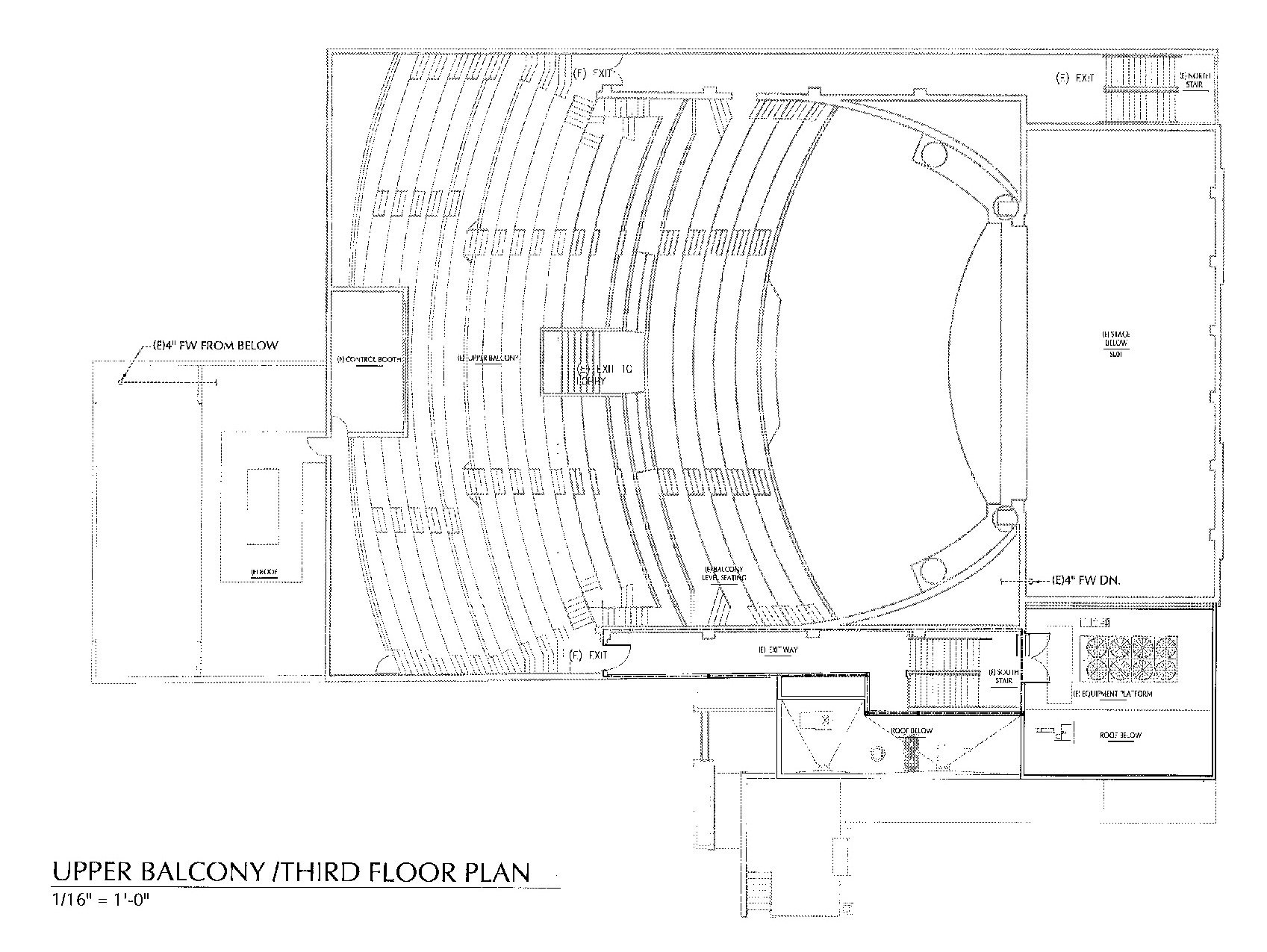 Proscenium Theatre Floor Plan