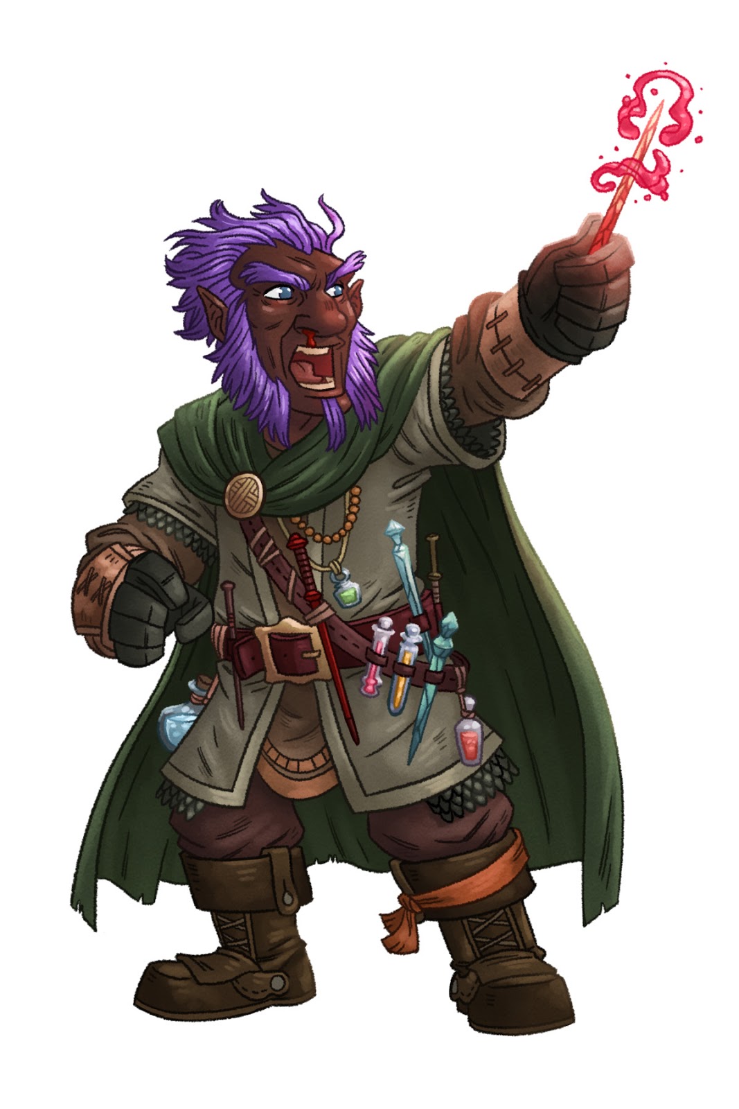 The Art of M. S. Corley: Pathfinder Gnome