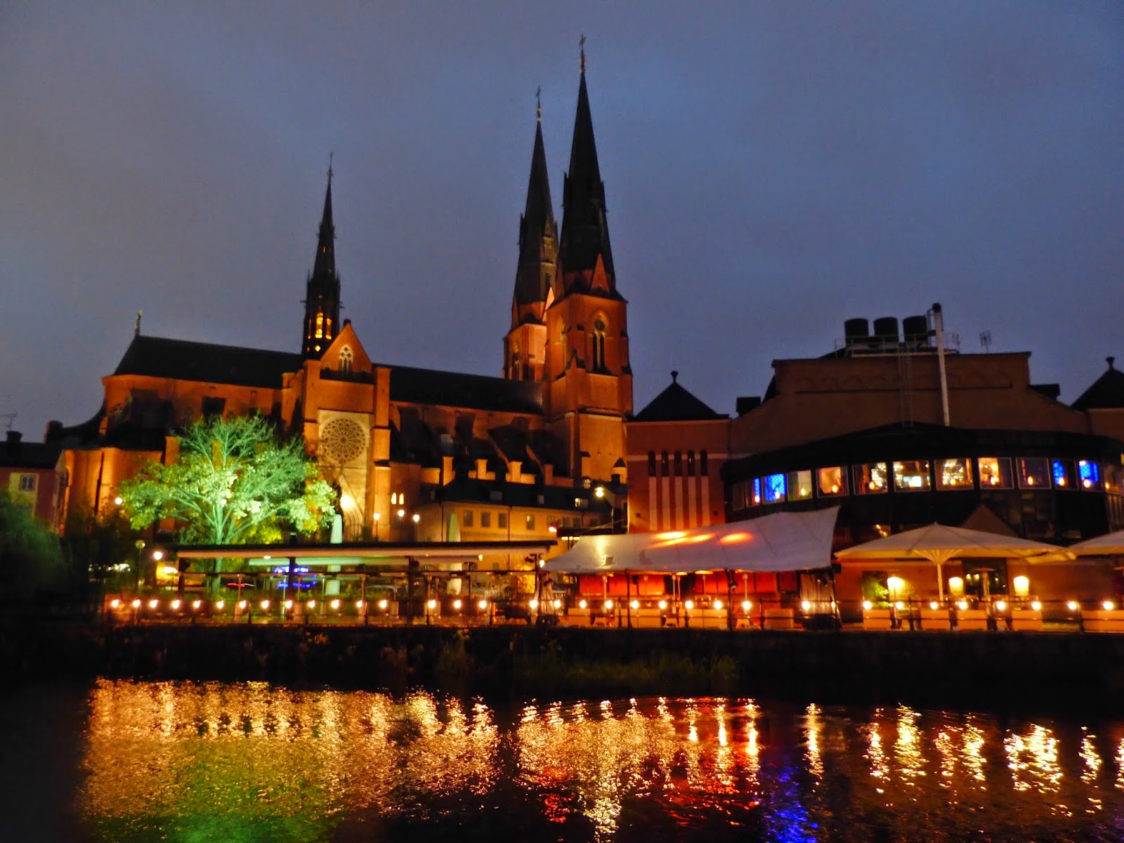 Une année en Swedie !: Uppsala by night