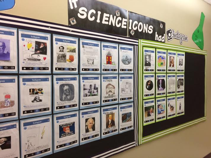 The Uptown Acorn: If Science Icons had Instagram...