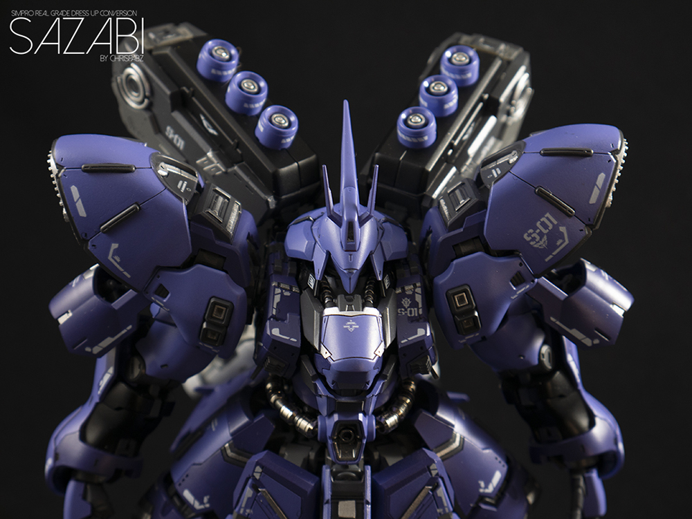 Custom Build: RG 1/144 MSN-04 Sazabi "SIMPRO Resin Conversion"