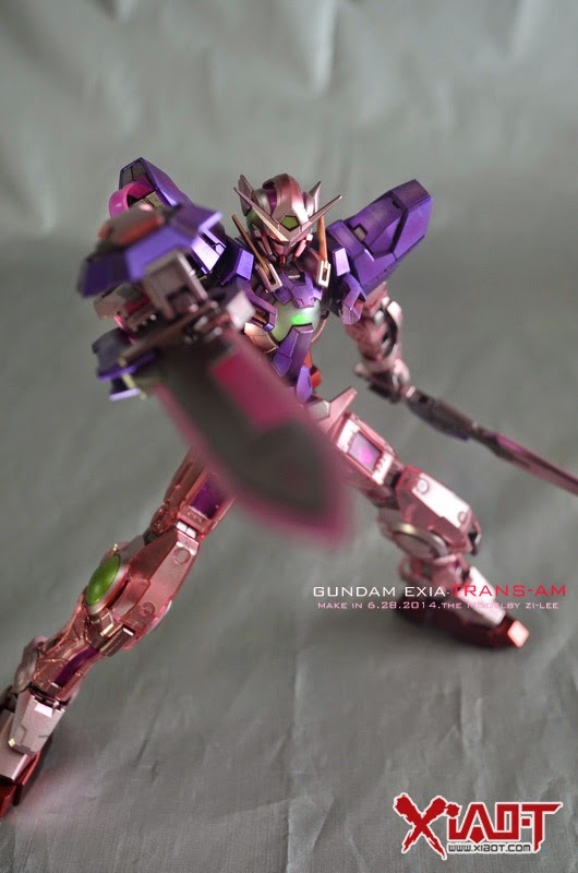 GUNDAM GUY: 1/100 Gundam Exia Trans-Am - Customized Build