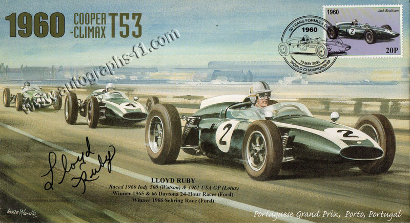 Autographs-F1: Lloyd RUBY