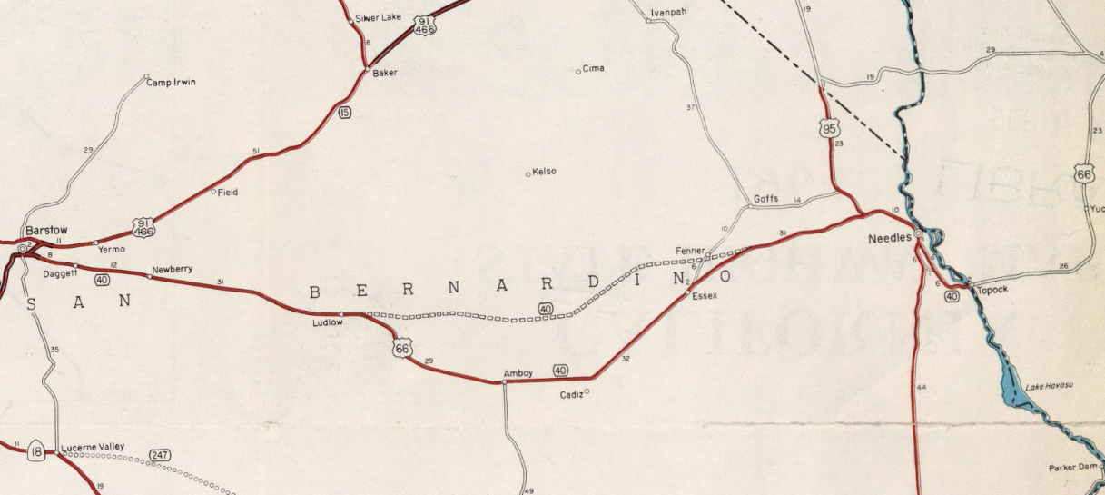 Interstate 40 and the H-Bomb