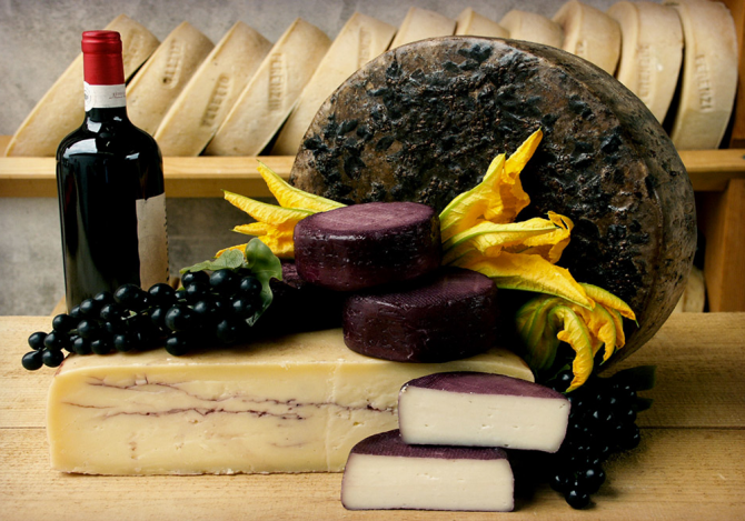NOBLE CATERING: Formaggio Ubriaco al vino Rosso - La storia