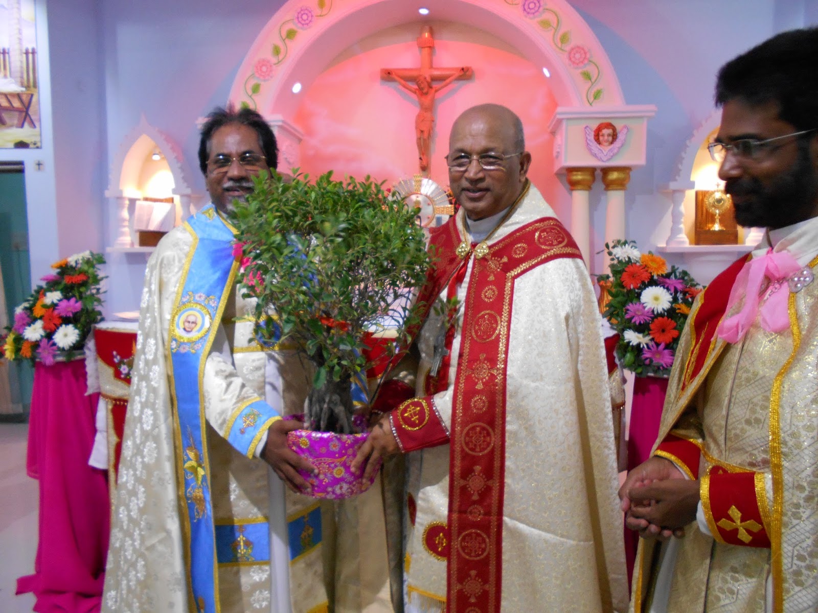 DIOCESE OF SAGAR: Bahmori: St. Chavara Monastery was blessed on 28th ...