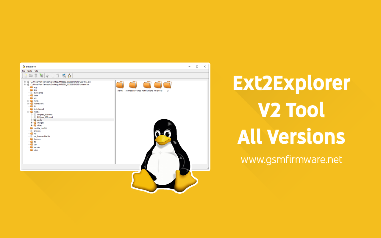 Ext2Explore 2.1 .BIN .LVM2 and .EXT2/3/4 File Explorer