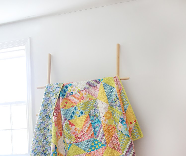 In Color Order: Golden Afternoon Quilt + Free Tutorial