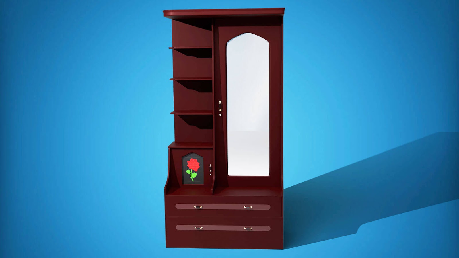 Dressing Table 3d model - Techies World - i3dModels