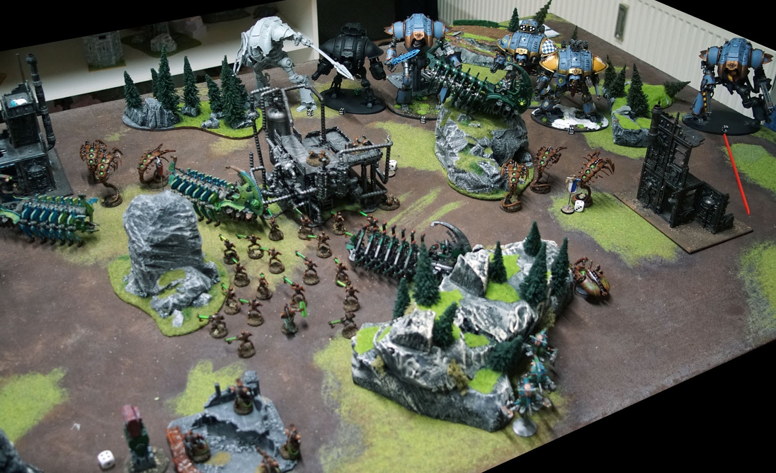 Stephanius 40k: Battle Report: Imperial Knights vs Necrons 2500 Points