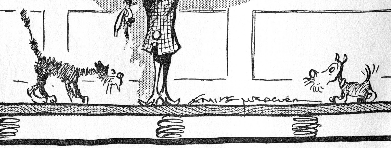 Beyond The Blue Horizon: Emile Mercier - a cartoonist of note.