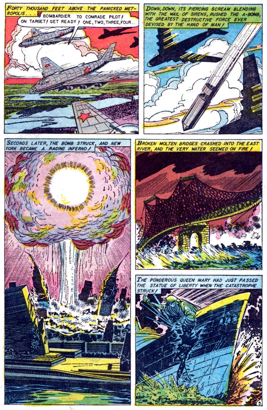 Pappy's Golden Age Comics Blogzine: Number 1177: The atomic nightmare