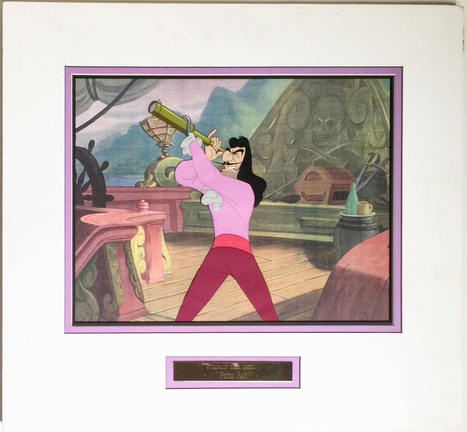 Animation Collection: Original Production Animation Cel of Captain Hook ...