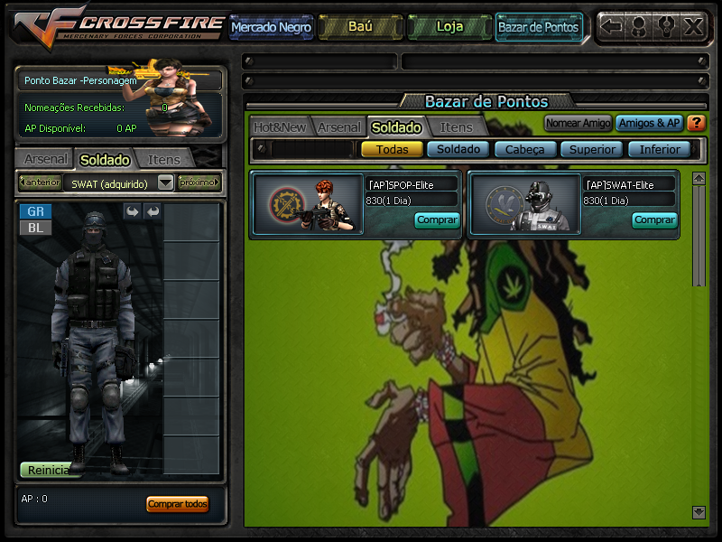 CrossFire Games: [Skin] REGGAE