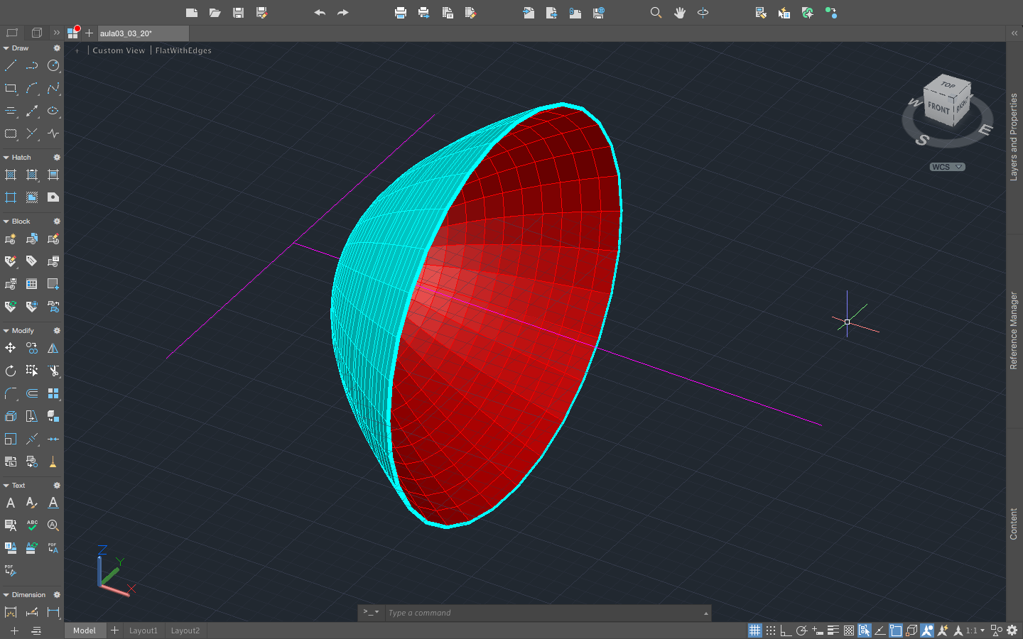 03.03.2020 | Parabola, Revolutions and 3D Forms