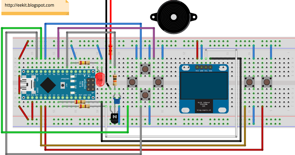 EEKit Blog. Programmer's Notes: The basics of Arduino game programming ...