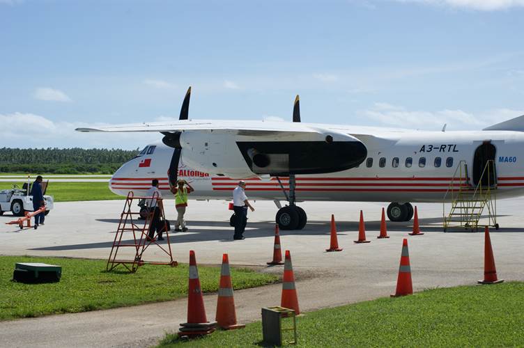 3rd Level New Zealand: Real Tonga's MA-60 - A passenger's review