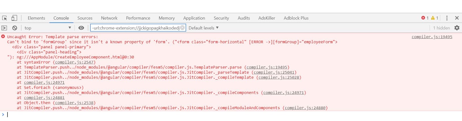 Angular and React Handson Examples: How to create a simple reactive form using Angular
