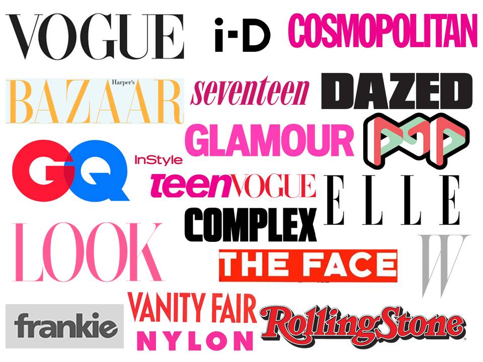 PRELIM - Magazine Fonts Mood Board