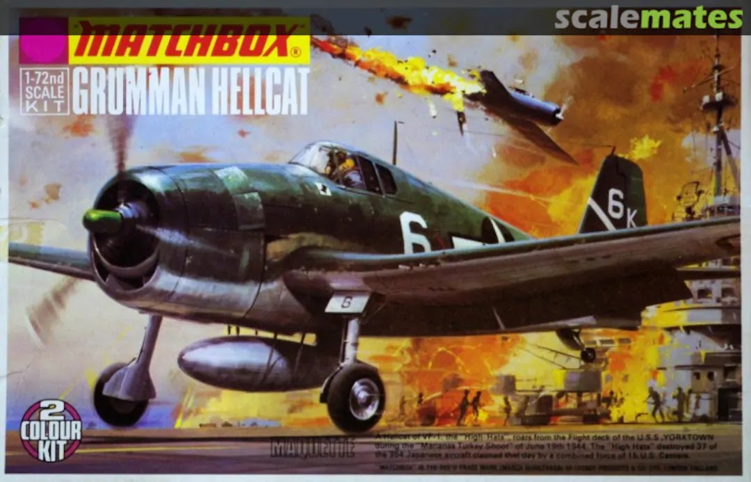 Happyscale-Modellbau: Grumman F6F Hellcat - Matchbox 1/72