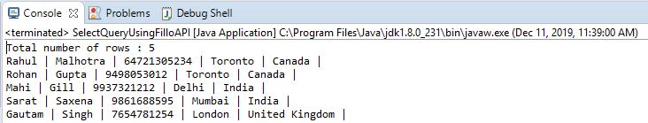 Fillo Excel API - Excel Read Write