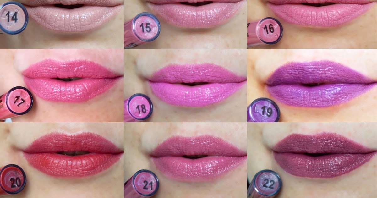 CosmeticsAndThings: Dermacol 16h Lip Colour - 11 nových odstínů