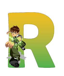 Kits imprimibles gratis : Abecedario Ben 10