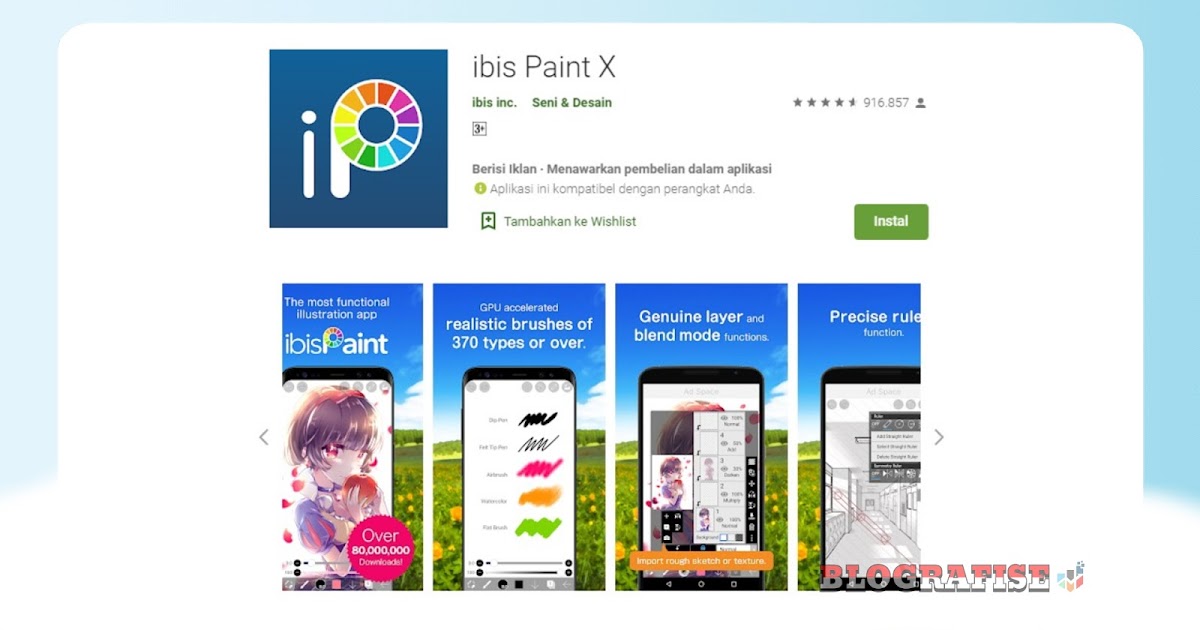 10 Tutorial Cara Menggambar di Ibis Paint X Android Untuk Pemula