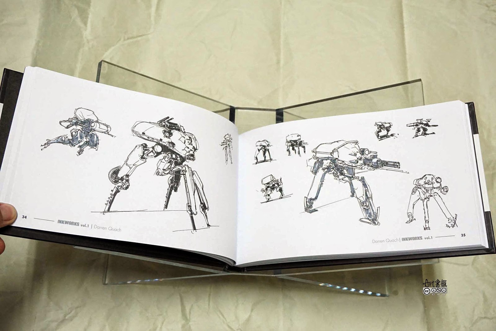 ART書櫃 Book Review: 電玩美術設計師Darren Quach的創作手札 / Inkworks: Darren Quach ...