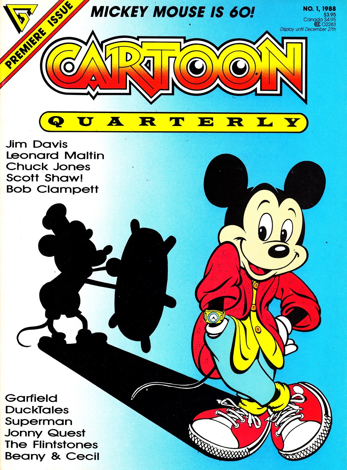 STARLOGGED - GEEK MEDIA AGAIN: 1988: CARTOON QUARTERLY ISSUE 1 (GLADSTONE)