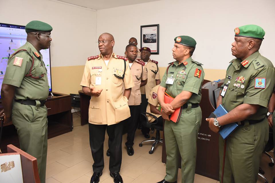 Exclusive Pictures From The Chief Of Army Staff Visit To FRSC HQ