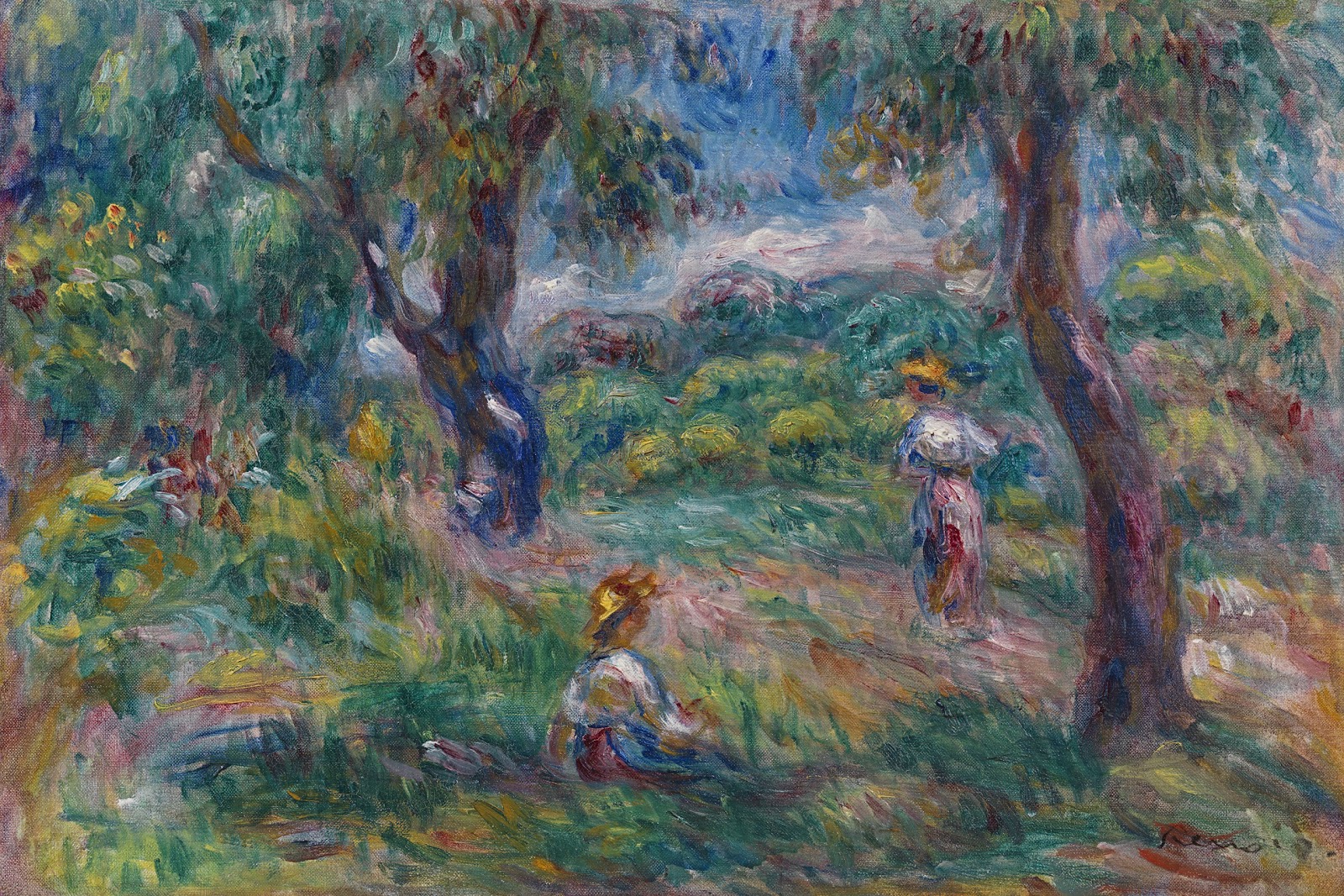 Pierre-Auguste Renoir | The Gardens | Tutt'Art@ | Pittura * Scultura ...
