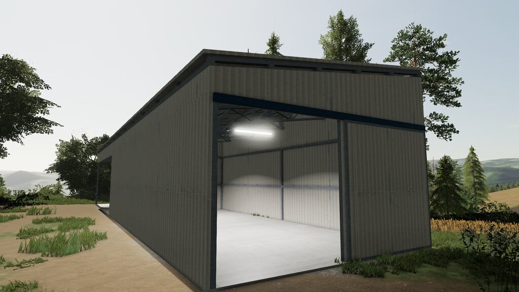 FS19 Medium Hall v1.0 - FS 19 & 22 USA Mods Collection