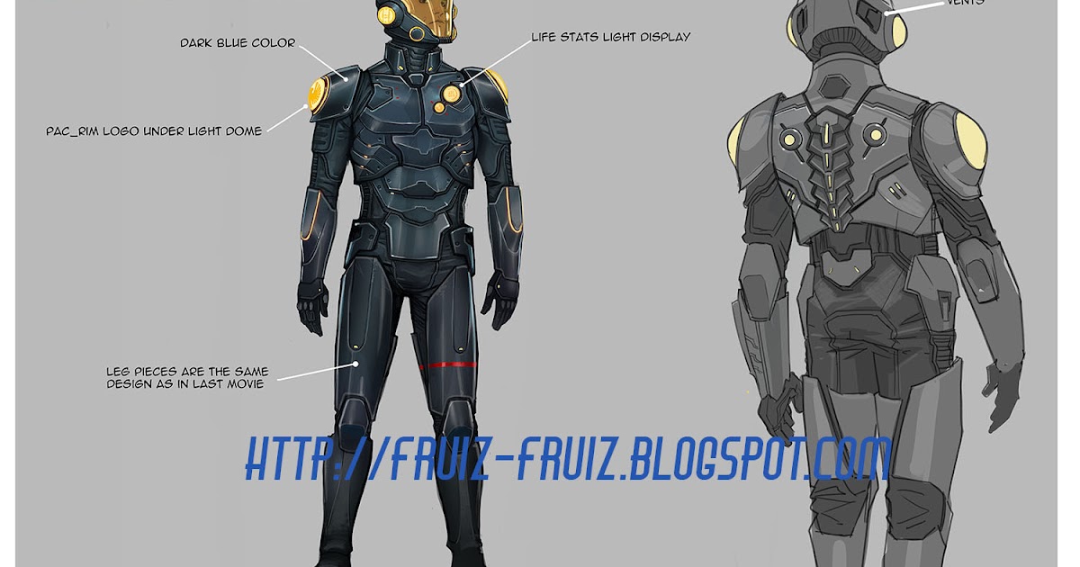 FRÜIZ: Pacific Rim armor suit design