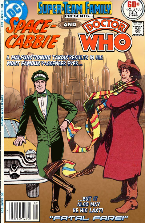 Super-Team Family: The Lost Issues!: Space Cabbie and Doctor Who