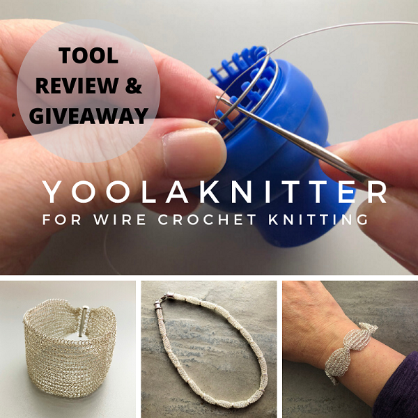 YoolaKnitter Wire Crochet Tool Review and Giveaway / The Beading Gem